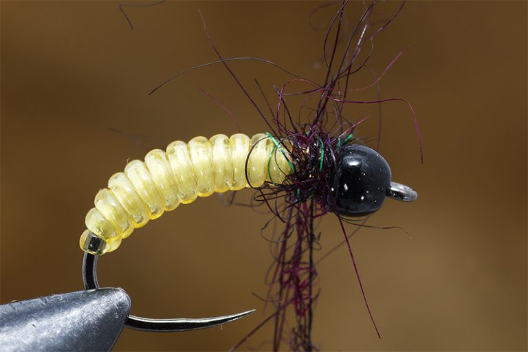 Step by Step: Yellow Glass Caddis Pupa - Fly Tying