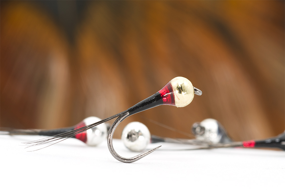 Black Neck Spotted Perdigon Nymph - Fly Tying