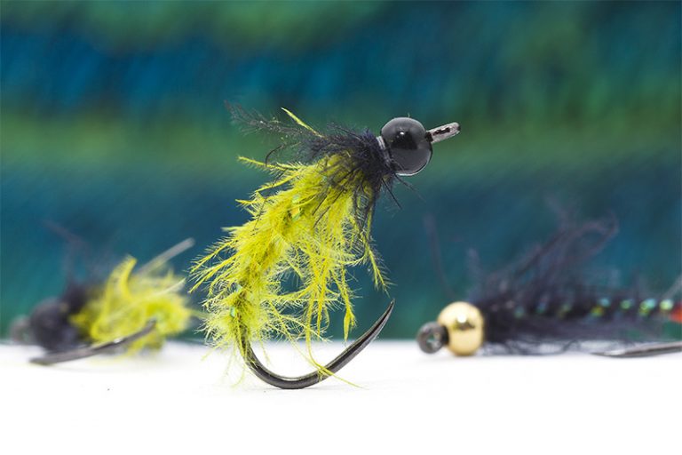 Caddis-Green-CDC-Nymph - Fly Tying