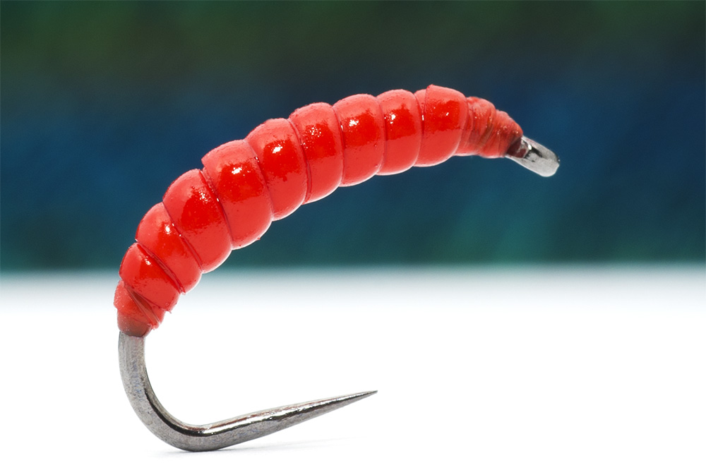 Barbel Red Worm - Fly Tying