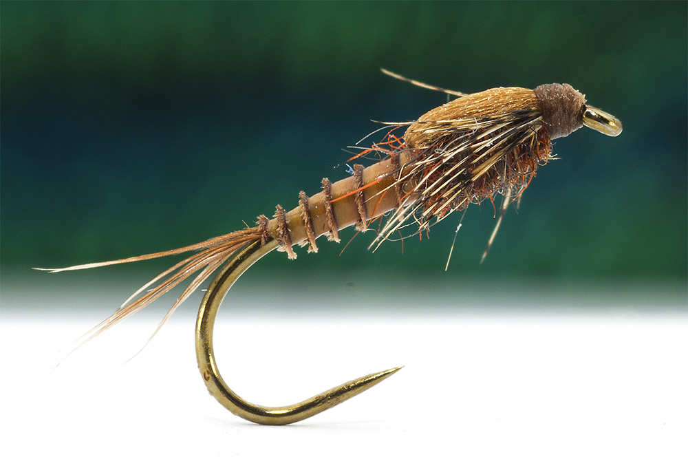 Brown Biot Nymph - Fly Tying