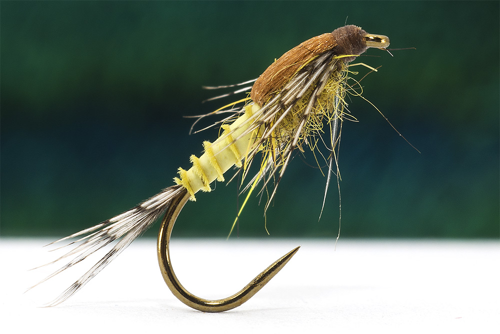 Yellow Baetis Biot Nymph