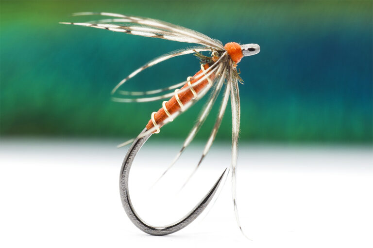 Rusty Orange and Partridge Wet Fly - Fly Tying